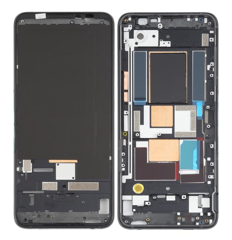 LCD Frame Middle Chassis for Asus ROG Phone 5 - White by Maxbhi.com