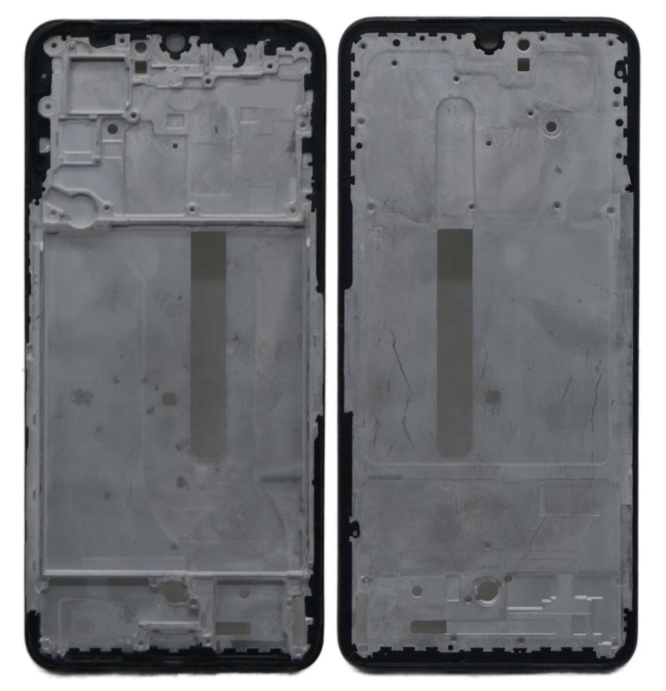 LCD Frame Middle Chassis for Vivo V21 5G - Black by Maxbhi.com