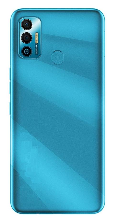 Full Body Housing for Tecno Spark 7 - Blue - Maxbhi.com