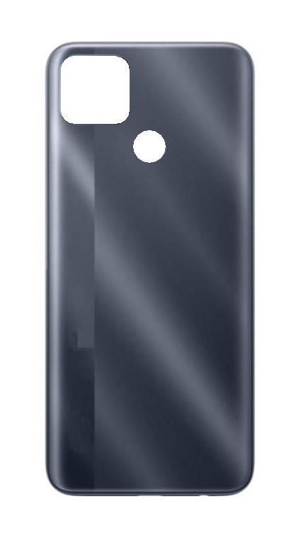 Back Panel Cover for Realme C25s - Black - Maxbhi.com