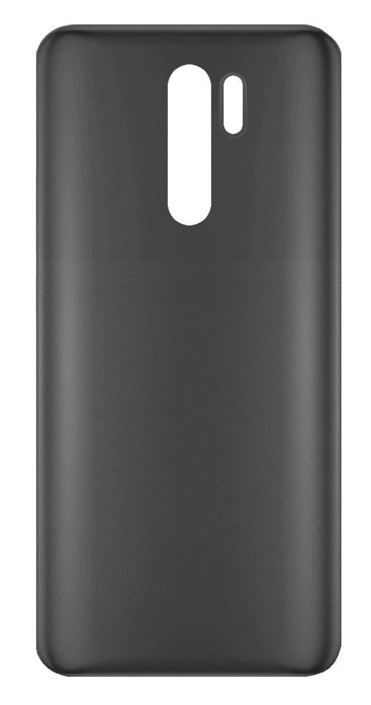 Back Panel Cover for Xiaomi Poco M2 Reloaded - Black - Maxbhi.com