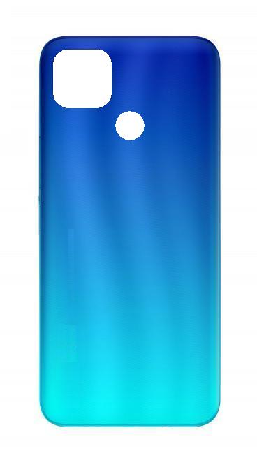 Back Panel Cover for Itel Vision 1 Plus - Blue - Maxbhi.com