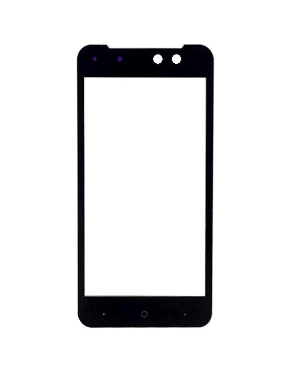 Replacement Front Glass for ITEL S12 - Black by Maxbhi.com