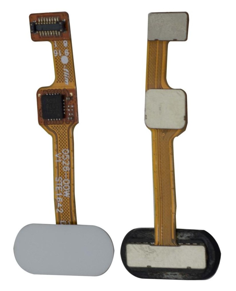 Fingerprint Sensor Flex Cable for OnePlus 5 White by Maxbhi.com