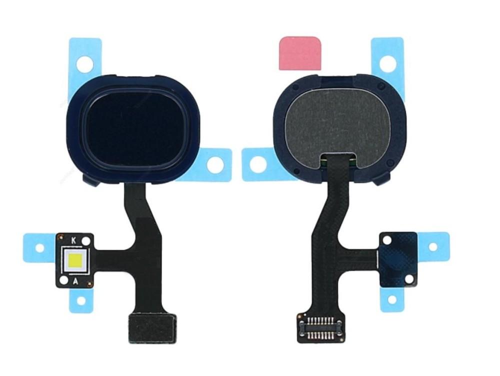 Fingerprint Sensor Flex Cable for Samsung Galaxy M31 Blue by Maxbhi.com