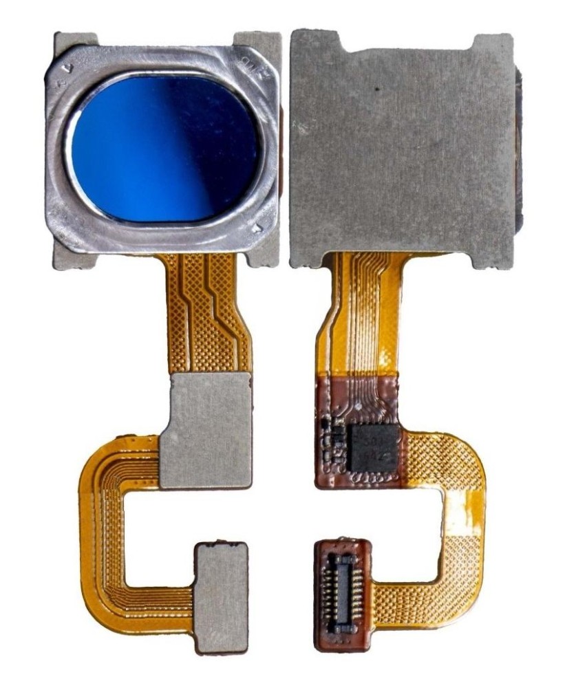 Fingerprint Sensor Flex Cable for Oppo F9 Blue by Maxbhi.com