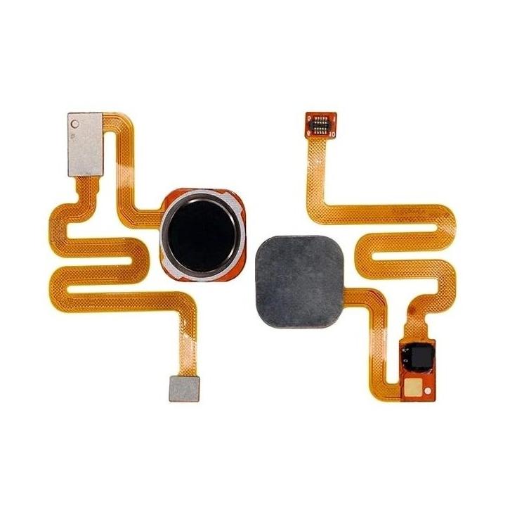 Fingerprint Sensor Flex Cable for Xiaomi Redmi Y2 Black by Maxbhi.com