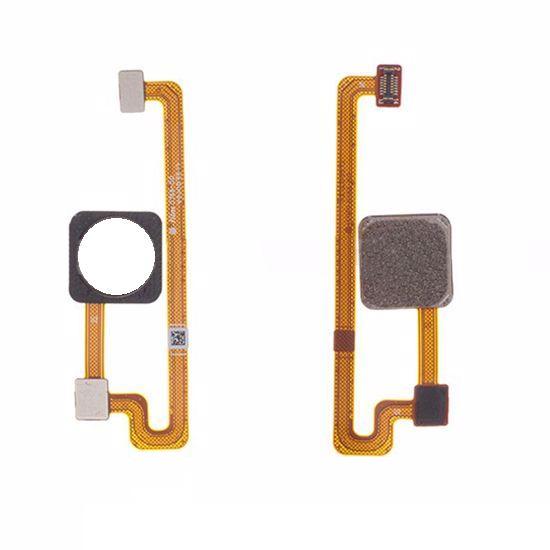 Fingerprint Sensor Flex Cable for Xiaomi Mi Mix 2 White by Maxbhi.com