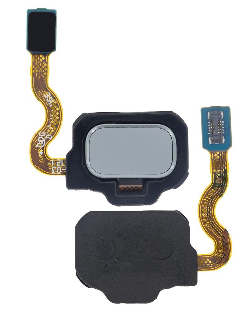 Fingerprint Sensor Flex Cable for Samsung Galaxy S8 Silver by Maxbhi.com