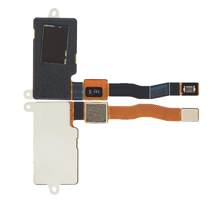 Fingerprint Sensor Flex Cable for Motorola Edge Plus Black by Maxbhi.com