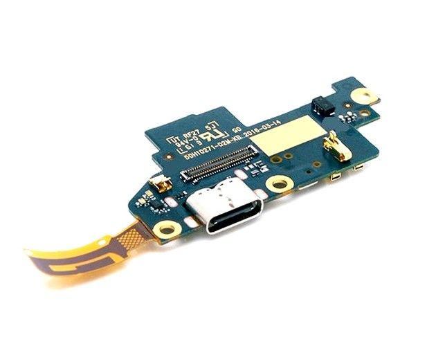 Charging Connector Flex PCB Board for Google Pixel 5 by Maxbhi.com