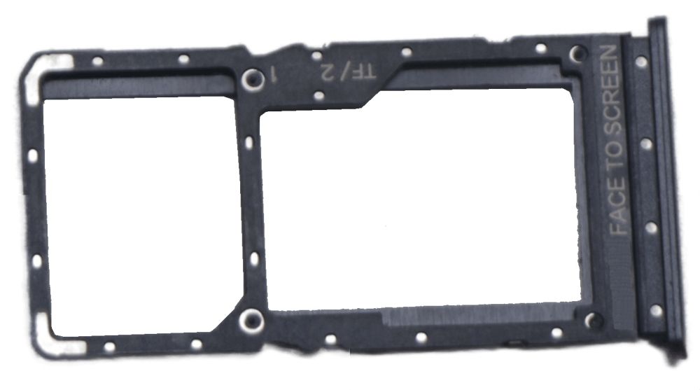 SIM Card Holder Tray for Xiaomi Redmi Note 10T 5G - Black - Maxbhi.com
