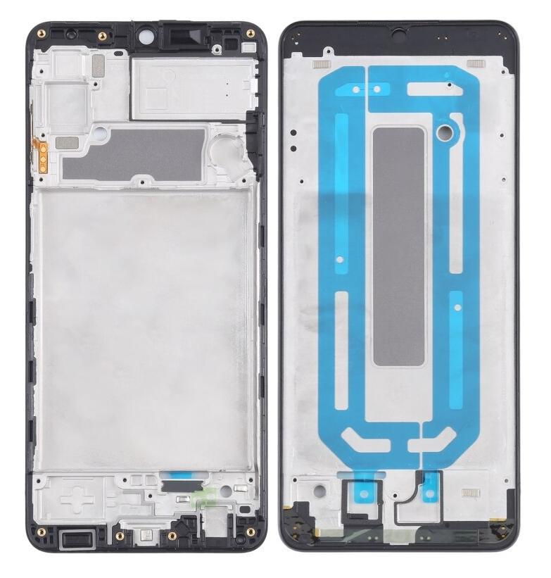 LCD Frame Middle Chassis for Samsung Galaxy A22 - Black by Maxbhi.com