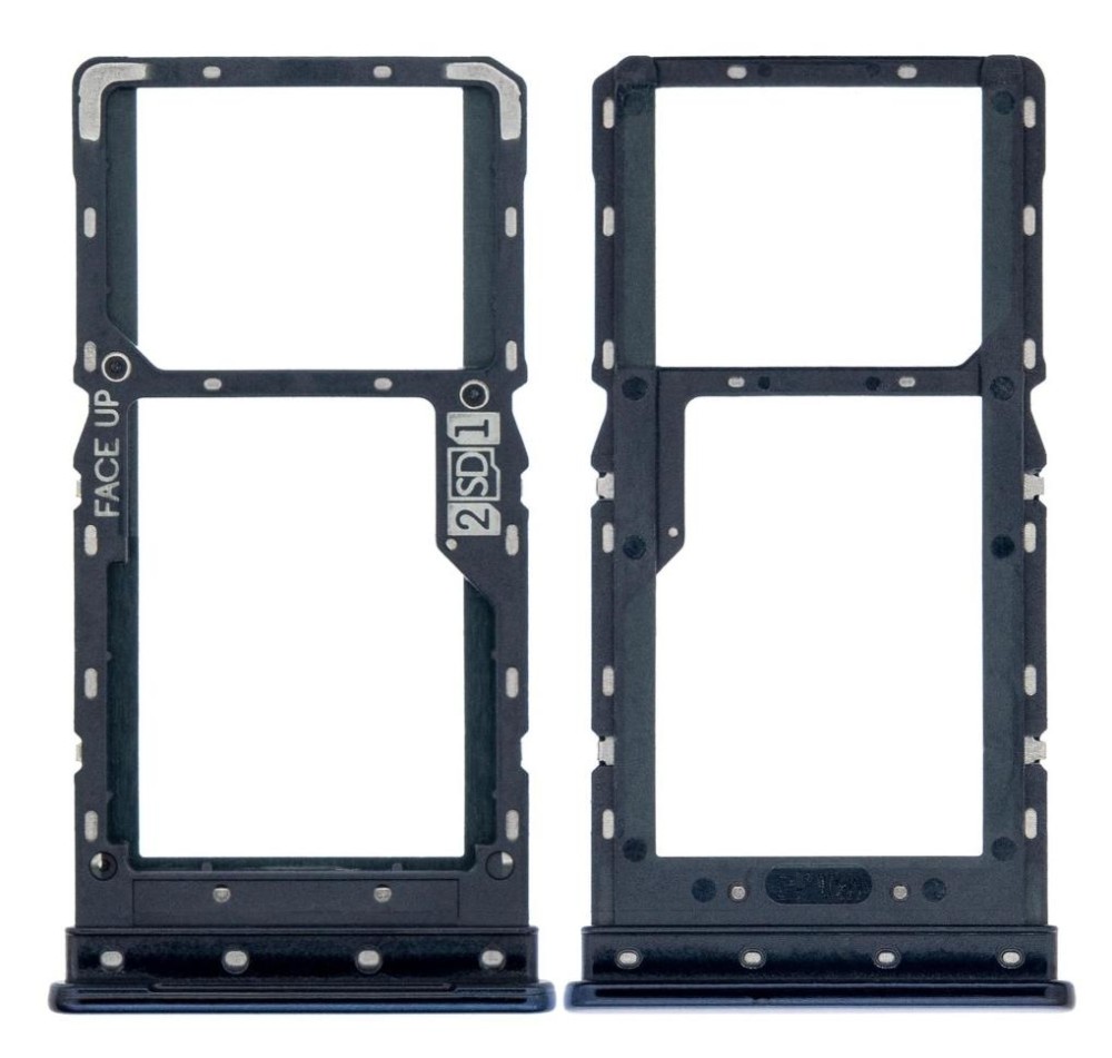 SIM Card Holder Tray for Motorola Moto G9 Plus - Black - Maxbhi.com