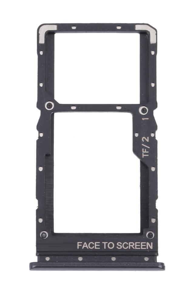SIM Card Holder Tray for Xiaomi Redmi Note 10 5G - Black - Maxbhi.com