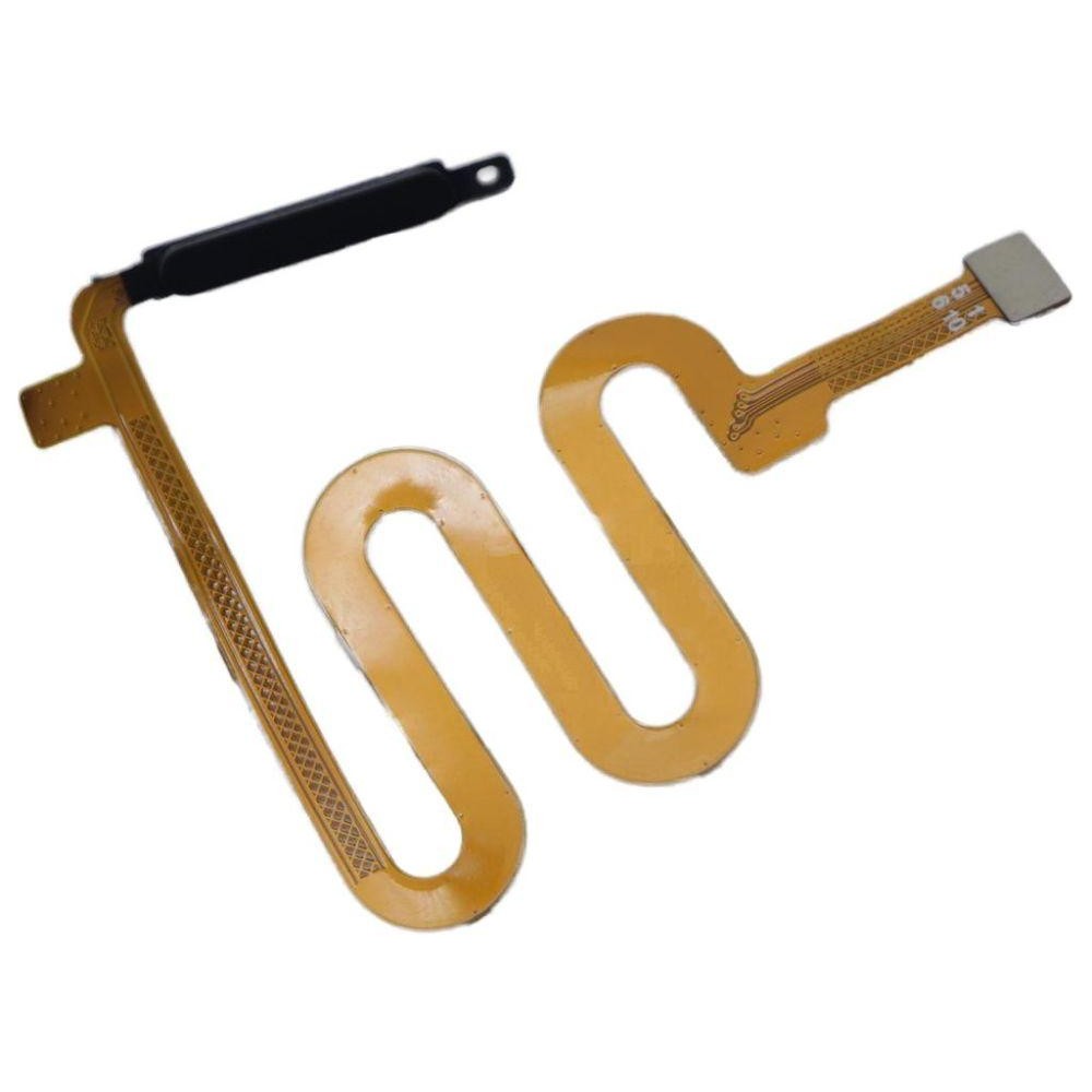Fingerprint Sensor Flex Cable for Infinix Note 10 Pro Black by Maxbhi.com