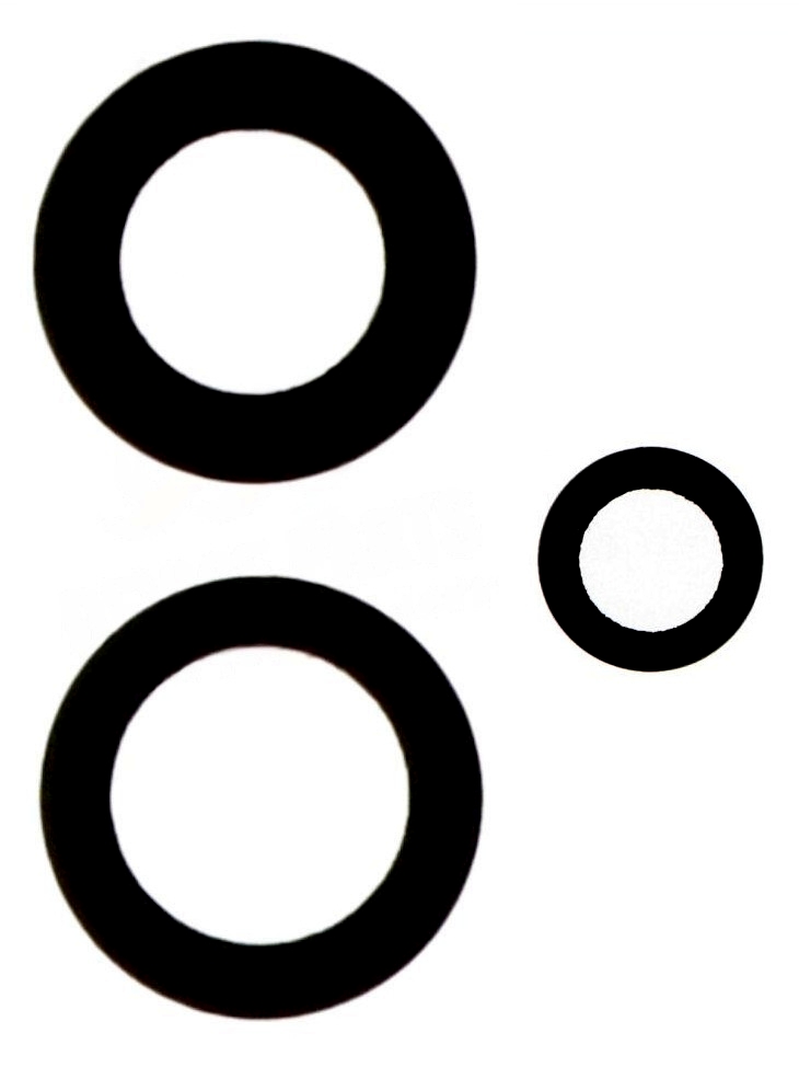 Camera Lens for OnePlus 9 Black by Maxbhi.com