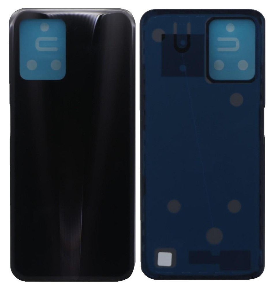 Back Panel Cover for Realme 8i - Black - Maxbhi.com