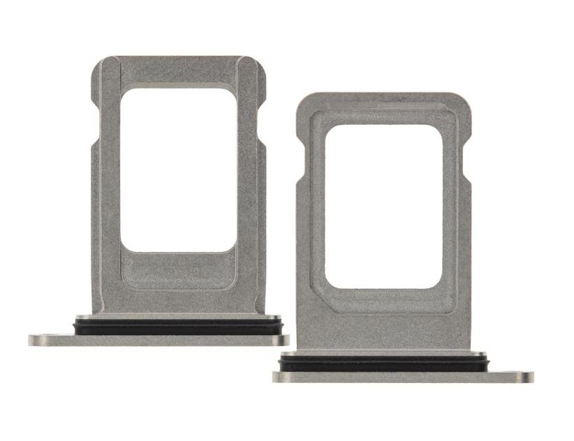 SIM Card Holder Tray for Apple iPhone 13 Pro Max - White - Maxbhi.com