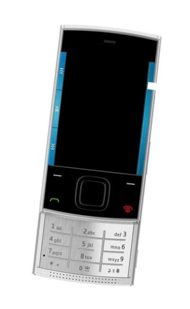 Power Button Outer for Nokia X3 Red & Black by Maxbhi.com