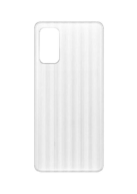 Back Panel Cover for Samsung Galaxy M52 5G - White - Maxbhi.com