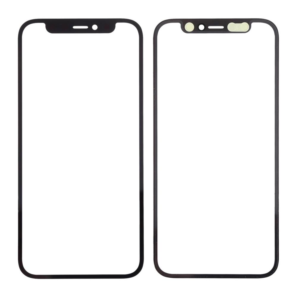 Replacement Front Glass for Apple iPhone 13 mini - Black by Maxbhi.com