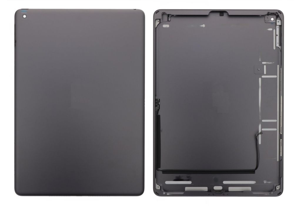 Back Panel Cover for Apple iPad 10.2 2021 - Black - Maxbhi.com