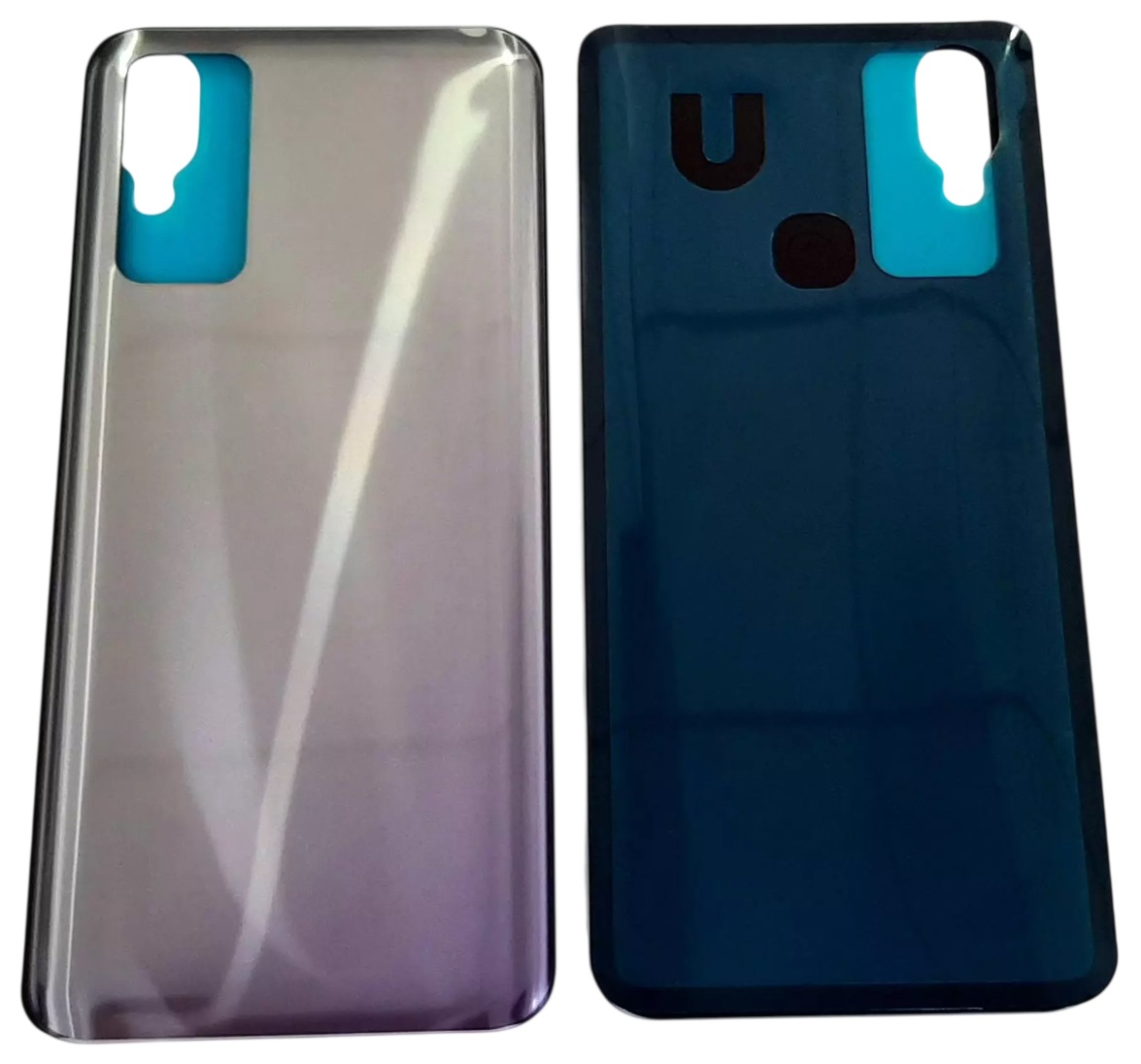 Back Panel Cover for Honor 30 - Silver - Maxbhi.com