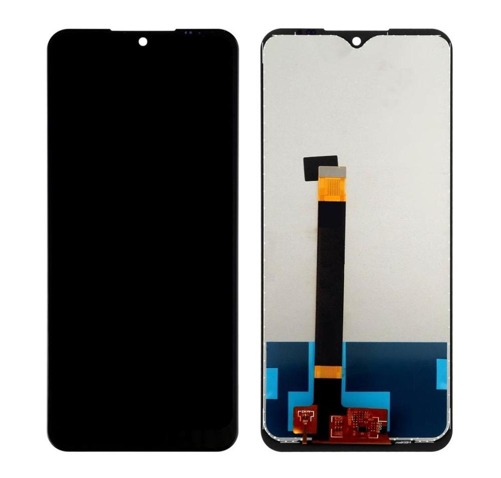 LCD with Touch Screen for LG Q51 - White by Maxbhi.com