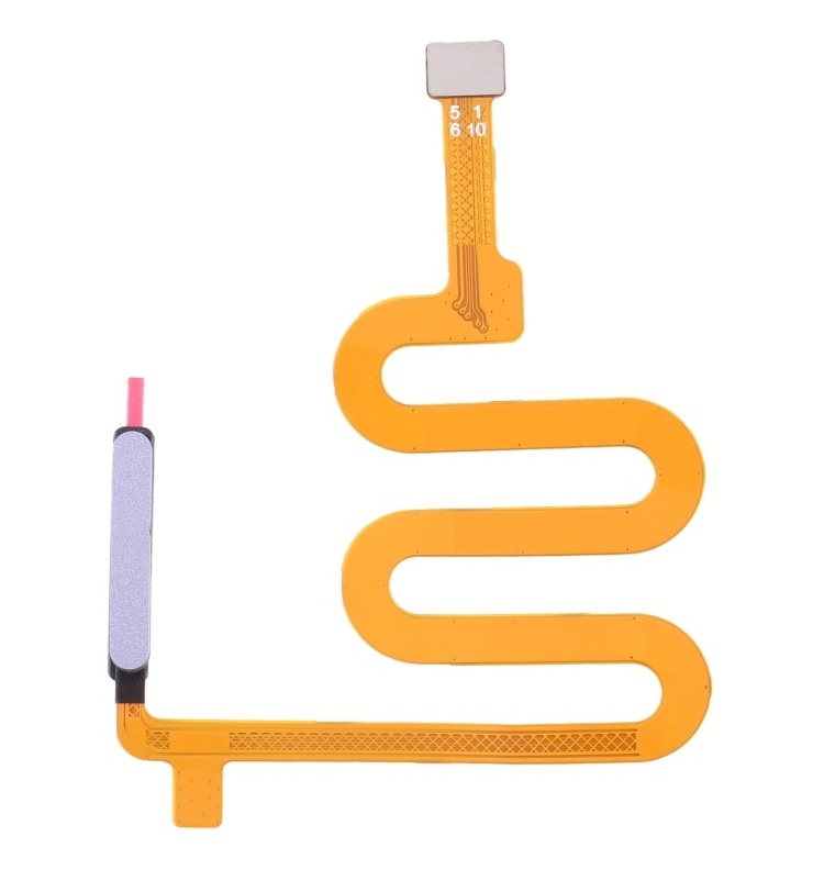 Fingerprint Sensor Flex Cable for Infinix Note 10 Pro NFC Sky by Maxbhi.com