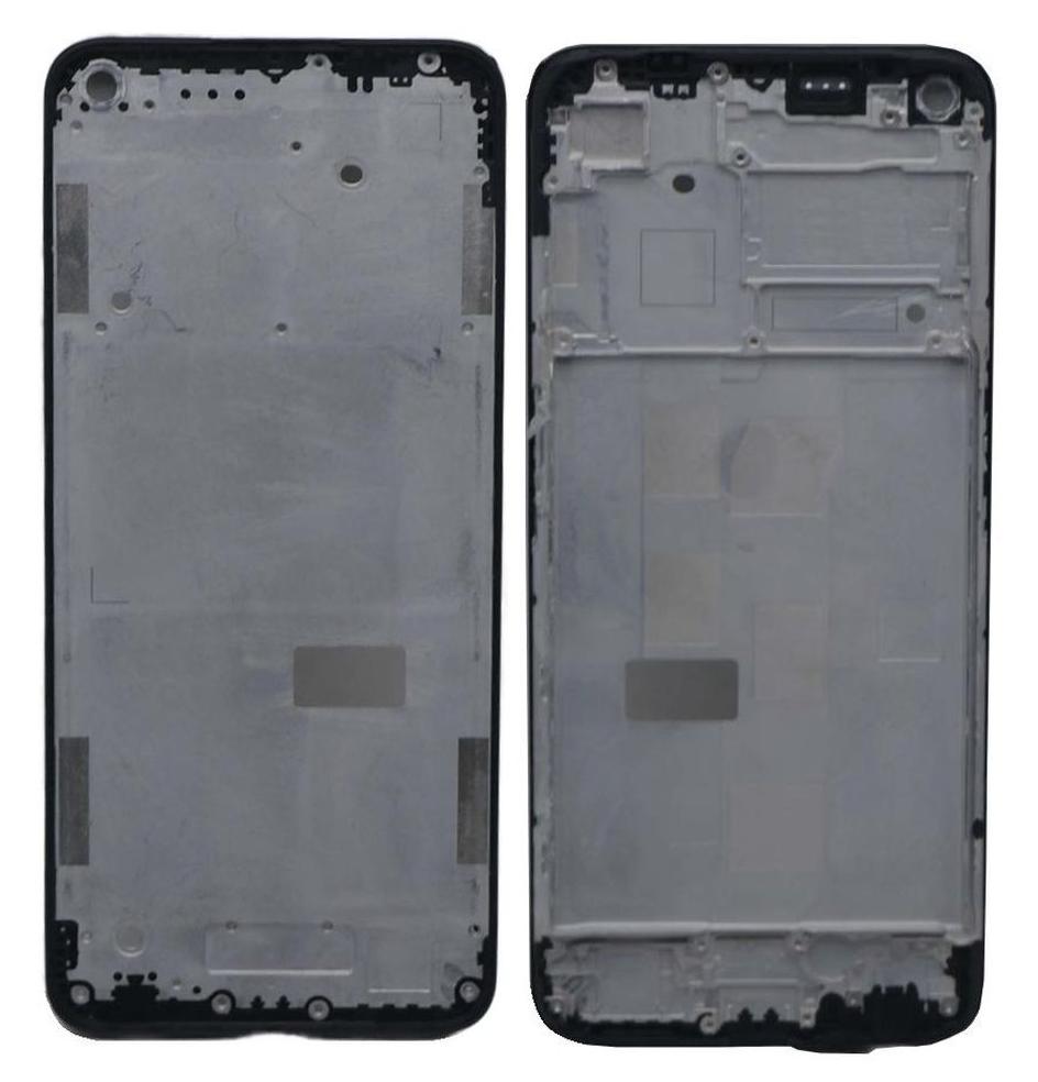 LCD Frame Middle Chassis for Oppo A55 - Black by Maxbhi.com