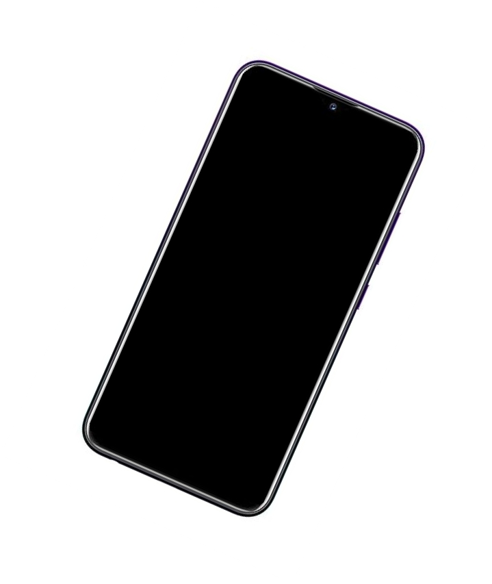 Fingerprint Sensor Flex Cable for LG W30 Pro Blue by Maxbhi.com