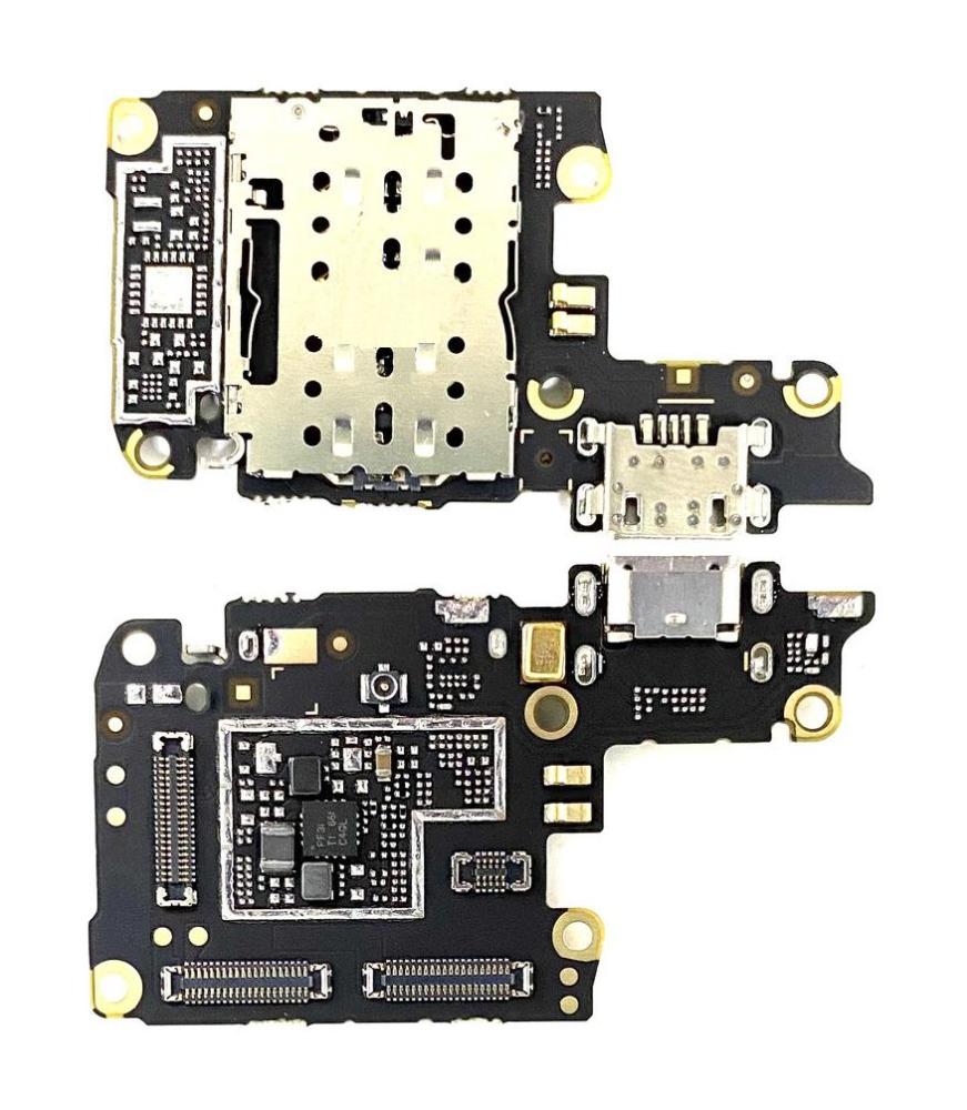 Charging Connector Flex PCB Board for Vivo S1 Pro China by Maxbhi.com