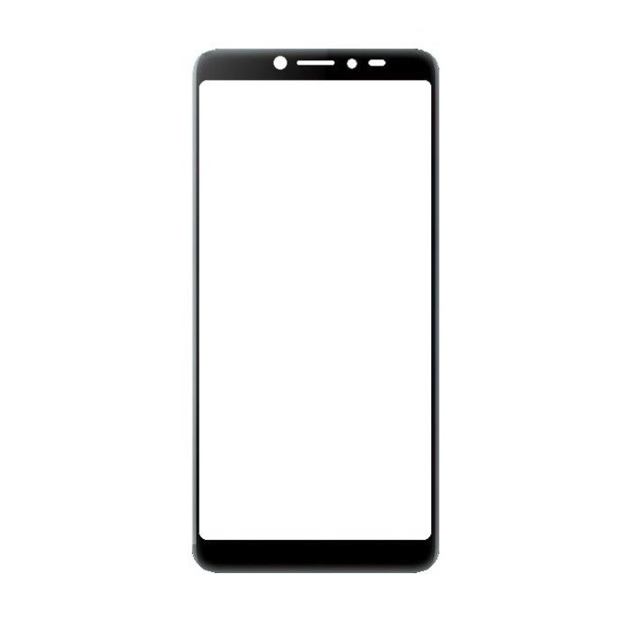 Replacement Front Glass for BLU Studio X10 Plus - Blue by Maxbhi.com