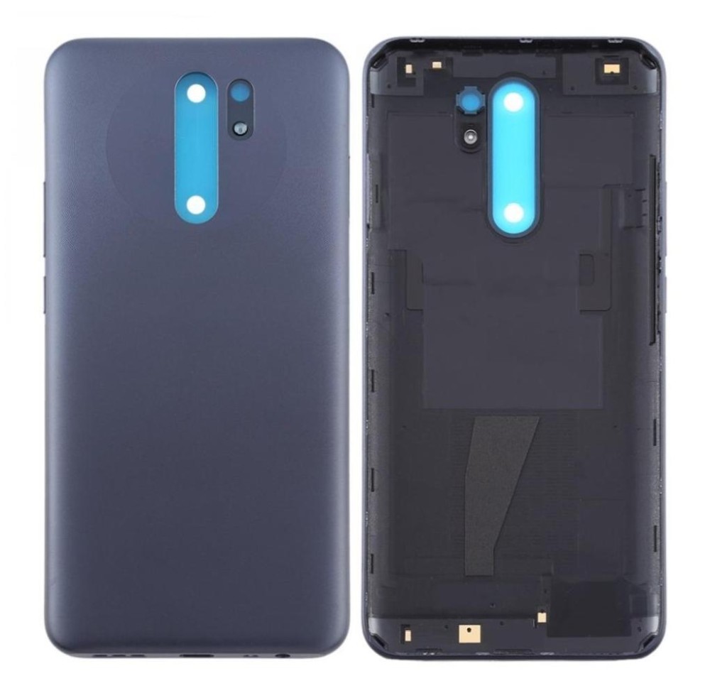 Back Panel Cover for Xiaomi Redmi 9 Global June 2020 - Grey - Maxbhi.com