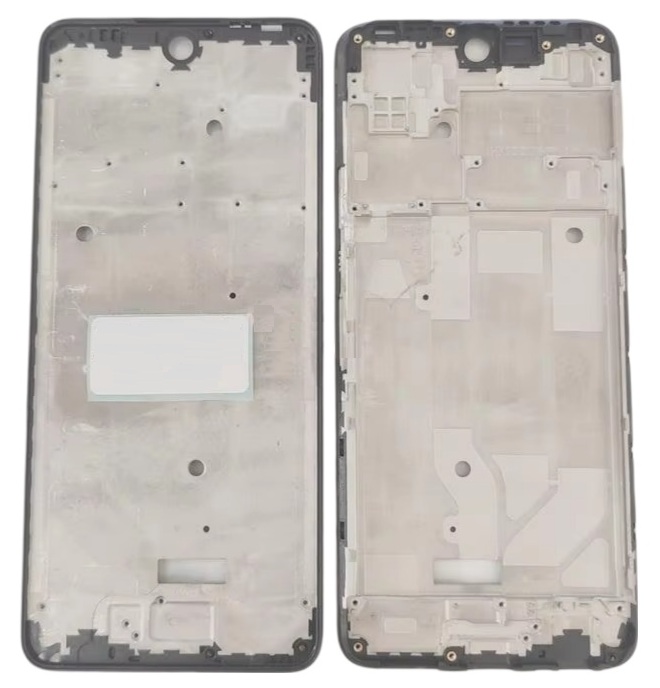 LCD Frame Middle Chassis for Tecno Camon 18 - White by Maxbhi.com