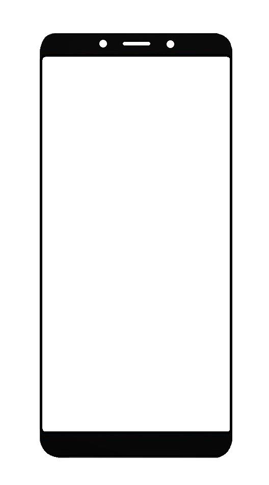 Replacement Front Glass for Lava Z52 Pro - White by Maxbhi.com