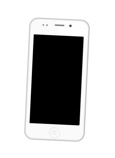 LCD Frame Middle Chassis for Maxx AX5 DUO - Black by Maxbhi.com