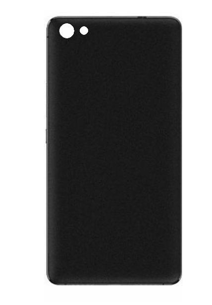 Back Panel Cover for Tecno Boom J8 - Black - Maxbhi.com