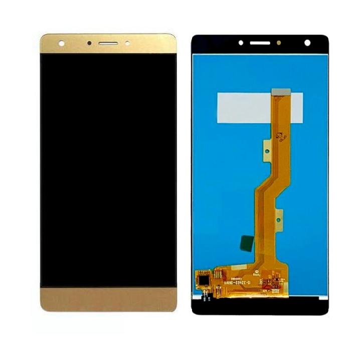 LCD with Touch Screen for Tecno Boom J8 - Gold by Maxbhi.com