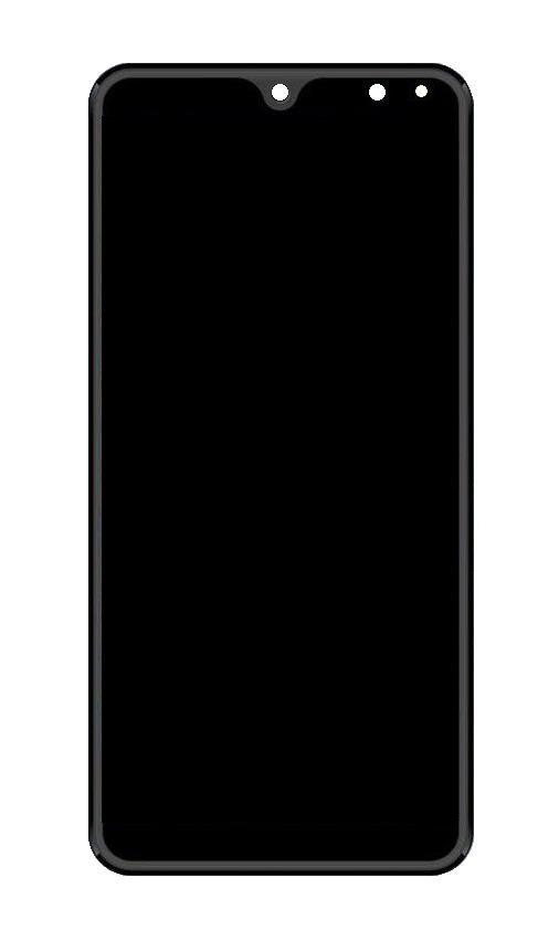 LCD with Touch Screen for I Kall K110 - White by Maxbhi.com