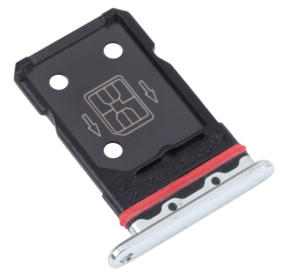 SIM Card Holder Tray for OnePlus 9RT 5G - Silver - Maxbhi.com