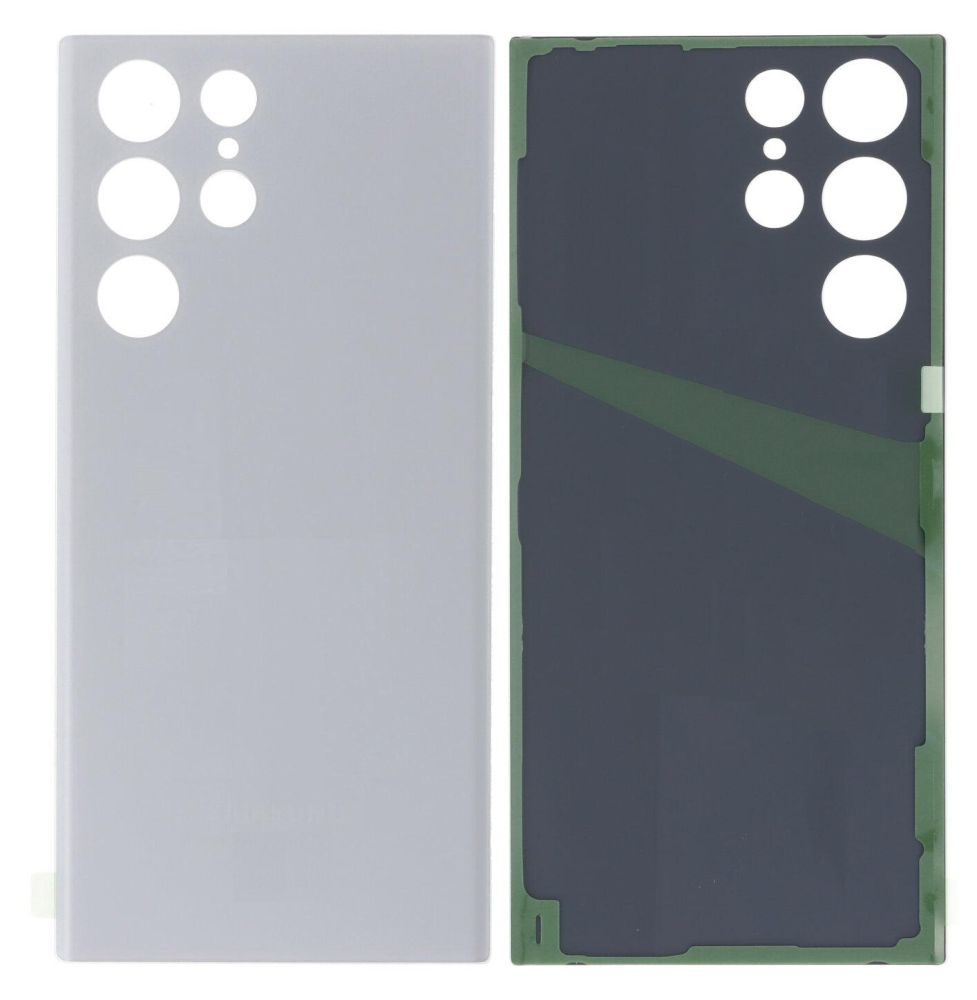 Back Panel Cover for Samsung Galaxy S22 Ultra 5G - White - Maxbhi.com