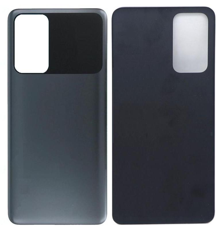 Back Panel Cover for Xiaomi Poco M4 Pro 5G - Black - Maxbhi.com