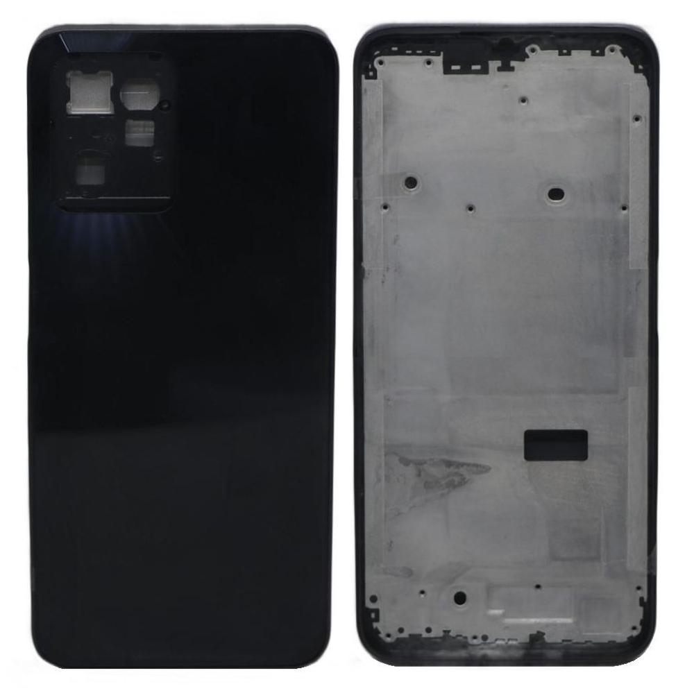 Full Body Housing for Realme C35 - Black - Maxbhi.com