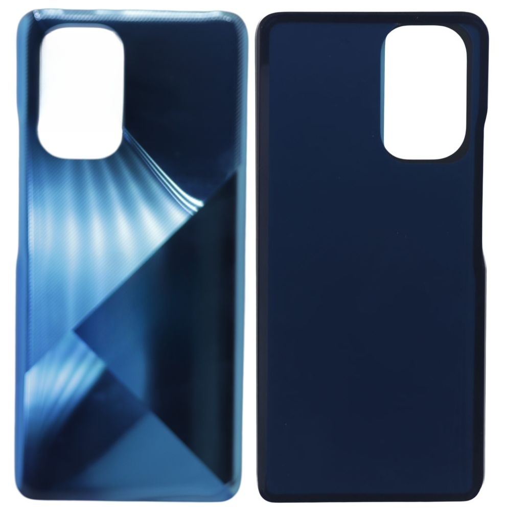 Back Panel Cover for Xiaomi Poco F3 - Blue - Maxbhi.com