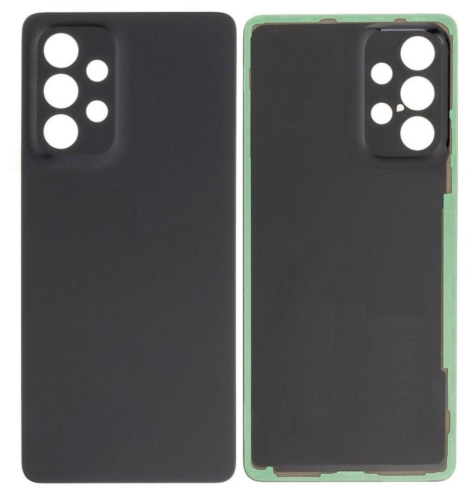 Back Panel Cover for Samsung Galaxy A53 5G - Black - Maxbhi.com