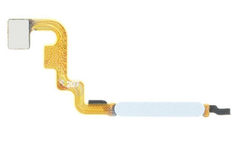 Fingerprint Sensor Flex Cable for Xiaomi Redmi Note 11S White by Maxbhi.com