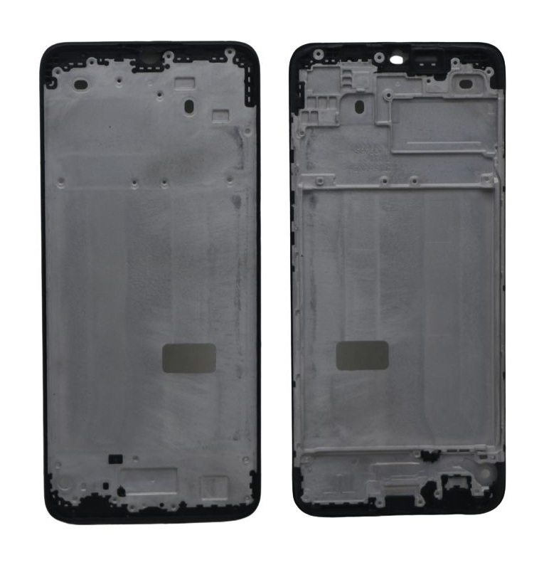 LCD Frame Middle Chassis for Oppo A16e - Black by Maxbhi.com