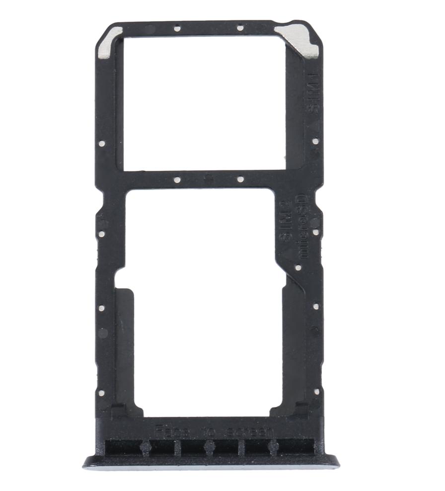 SIM Card Holder Tray for Oppo A96 4G - Black - Maxbhi.com